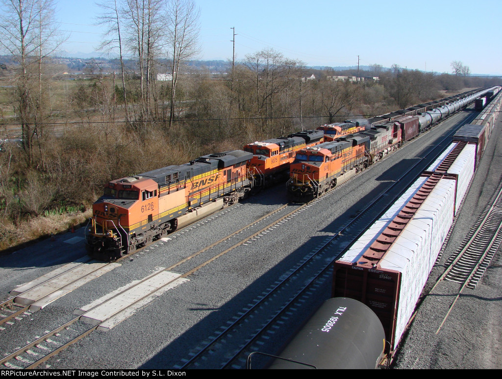 BNSF 6126 North BNSF 6246 North